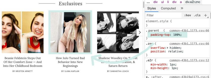 CSS aspect-ratio 属性 | Articles | web.dev