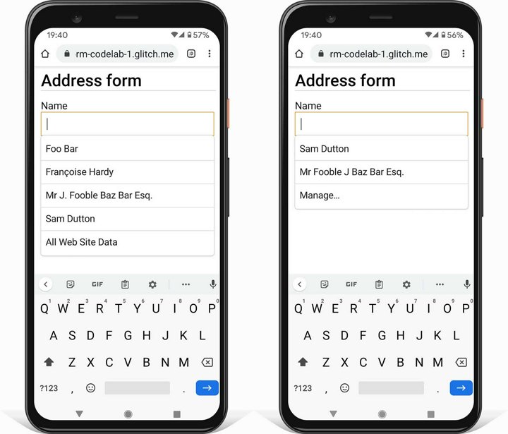 Address form best practices codelab | Articles | web.dev