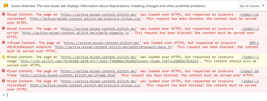 Fixing mixed content | Articles | web.dev