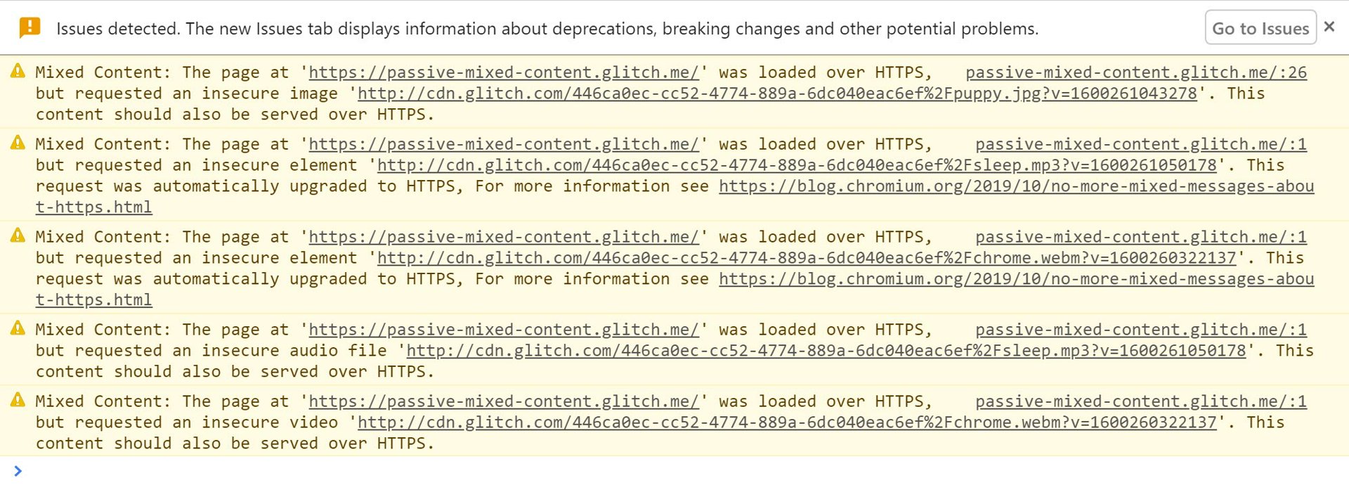 Fixing mixed content | Articles | web.dev