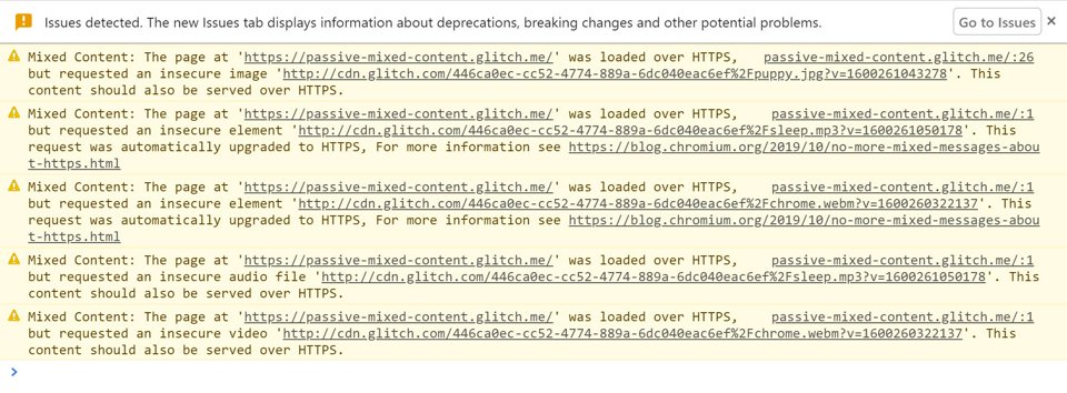 Fixing mixed content | Articles | web.dev