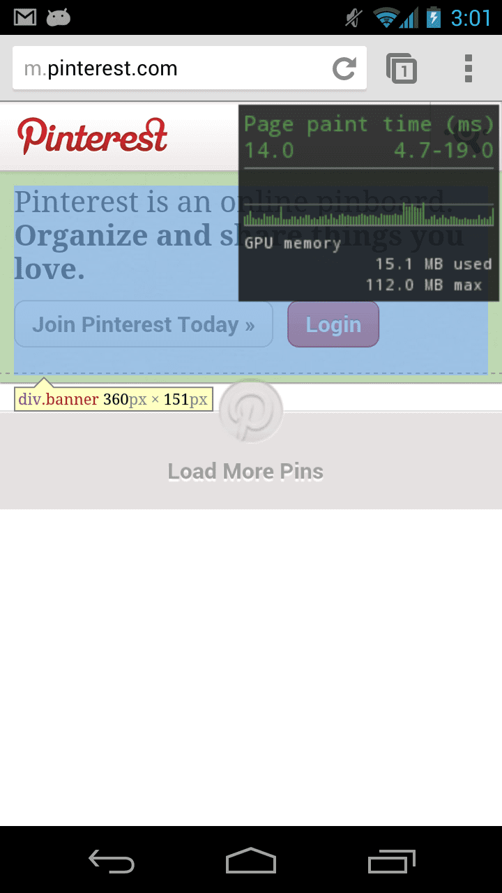 Profiling mobile HTML5 apps with Chrome DevTools | Articles | web.dev