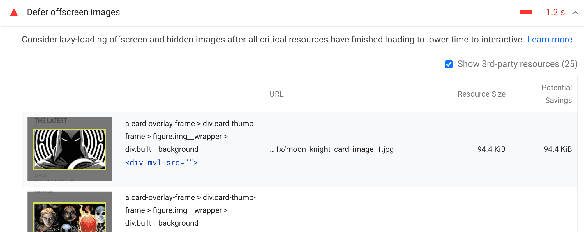 Optimizing Web Vitals using Lighthouse | Articles | web.dev