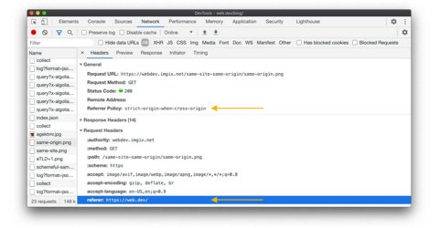 Prácticas recomendadas de Referrer-Policy y Referer | web.dev