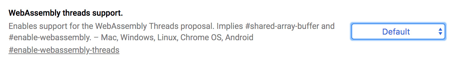 WebAssembly Threads ready to try in Chrome 70 | Articles | web.dev