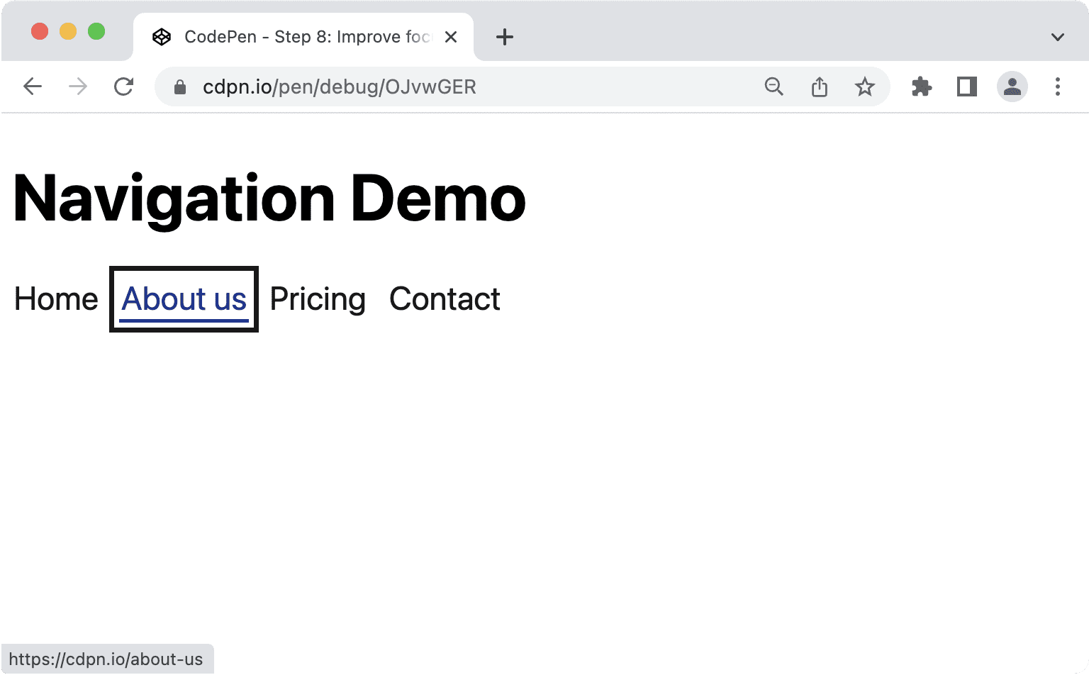 Building the main navigation for a website | Articles | web.dev
