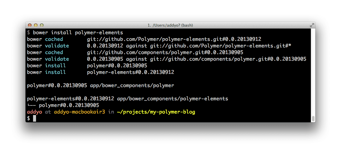 Cómo compilar aplicaciones web con Yeoman y Polymer | Articles | web.dev