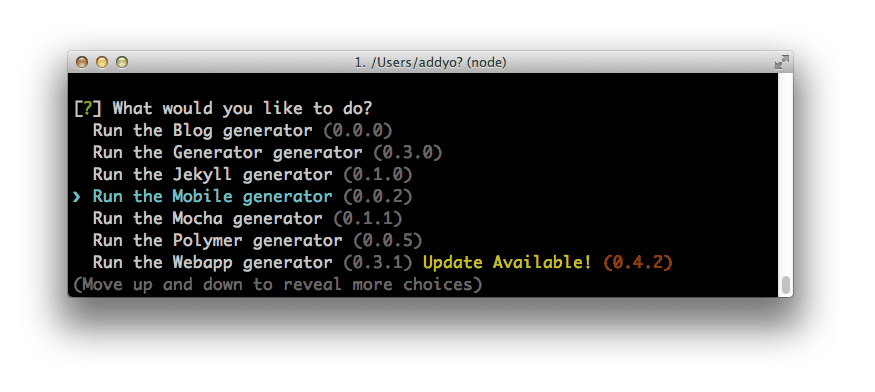 Cómo compilar aplicaciones web con Yeoman y Polymer | Articles | web.dev